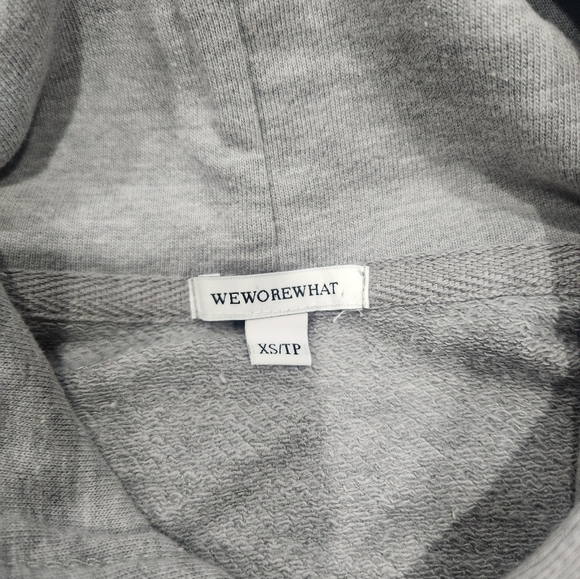 WeWoreWhat | Tops | Weworewhat Grey Oversized Hoodie Size Xs | Poshmark